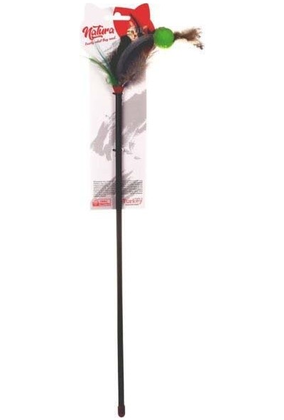 Natura PTC-033 Basit Toplu Kedi Olta Oyuncağı 60 cm Natura PTC-033 Basit Toplu Kedi Olta Oyuncağı 60 cm