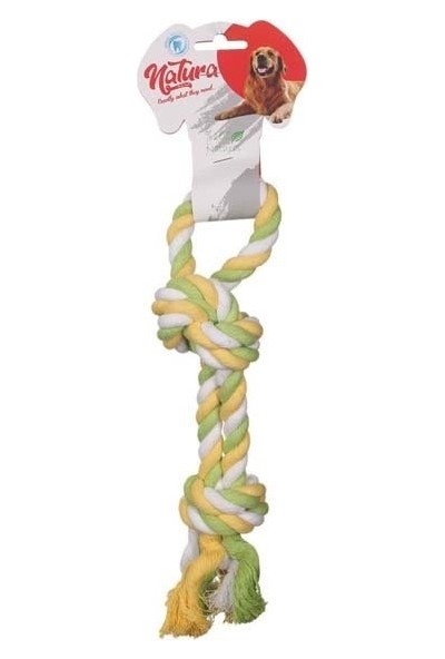 Natura PTH-004 Düğüm Çekme Halat Köpek Oyuncağı 30 cm Natura PTH-004 Düğüm Çekme Halat Köpek Oyuncağı 30 cm