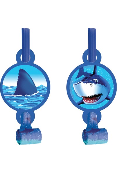 Parti Dünyası Köpek Balığı Kaynana Dili 8 Adet