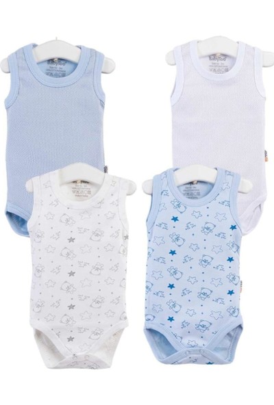 Papyon Baby Kids Erkek Bebek 4lü Zıbın Body Bebek Çıtçıtlı Badi 0-36 Ay Papyon Baby Kids Erkek Bebek 4lü Zıbın Body Bebek Çıtçıtlı Badi 0-36 Ay