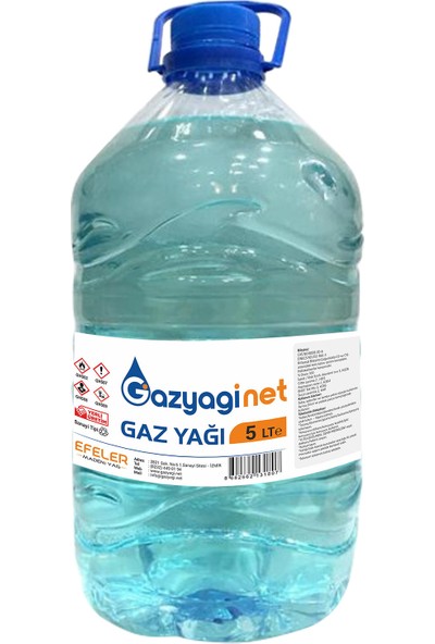 Gazıyağınet Gazyağı 5 Litre Seyreltilmemiş Gazıyağınet Gazyağı 5 Litre Seyreltilmemiş
