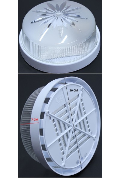 Konza Lale Plastik Glop Armatür E27 Duy Banyo Wc Balkon Tavan Armatürü Konza Lale Plastik Glop Armatür E27 Duy Banyo Wc Balkon Tavan Armatürü