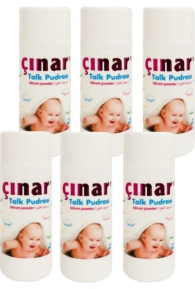 Çınar Talk Pudrası 100 gr x 6 Adet Çınar Talk Pudrası 100 gr x 6 Adet