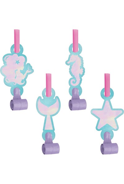 Parti Dünyası Parlayan Deniz Kızı 8 Adet Kaynana Dili Parti Dünyası Parlayan Deniz Kızı 8 Adet Kaynana Dili