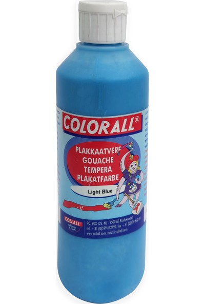 Colorall Guaj Boya 500 ml - Light Blue