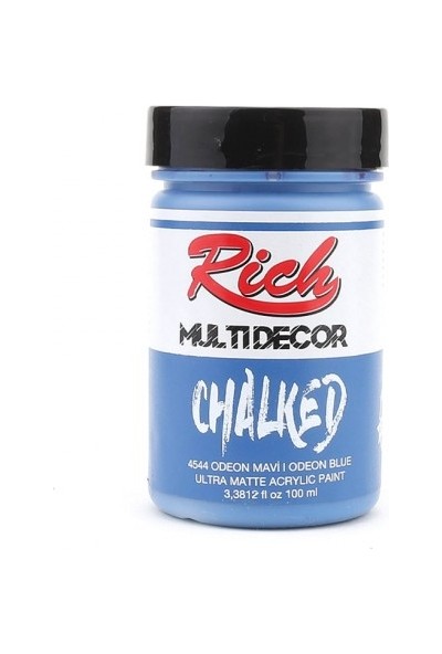 Rich Multi Decor Chalked 100 ml - Odeon Mavi 4544 Rich Multi Decor Chalked 100 ml - Odeon Mavi 4544