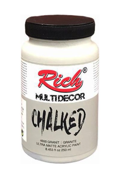 Rich Multi Decor Chalked 100 ml - Granit 4600 Rich Multi Decor Chalked 100 ml - Granit 4600