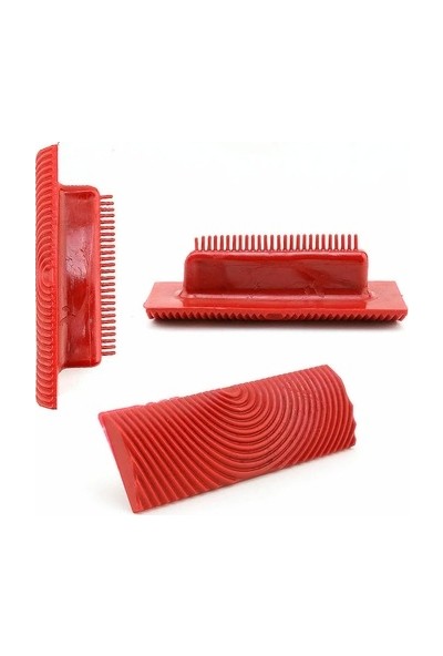 Rich Doku Tarağı Kırmızı 15 cm