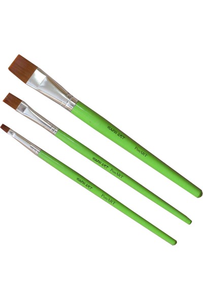 Ponart Young Art 72 Sentetik Fırça Düz Uç No.12 Ponart Young Art 72 Sentetik Fırça Düz Uç No.12