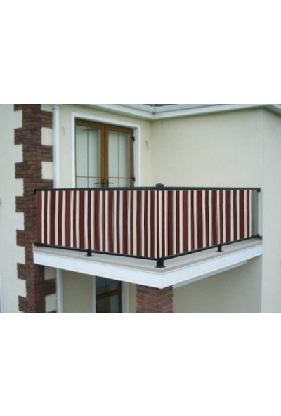 Ceylan Home Balkon Demiri Perdesi Bağcıklı Kahverengi 400X80 Kalın Ceylan Home Balkon Demiri Perdesi Bağcıklı Kahverengi 400X80 Kalın