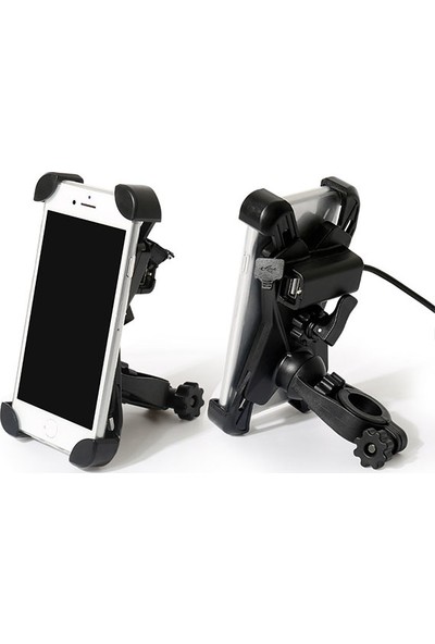 Vexo Usbli Telefon Tutucu Gidon Bağlantili (Açik)