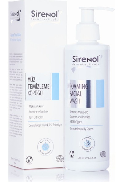 Sirenol Natural Cadı Fındığı Yüz Temizleme Köpüğü
