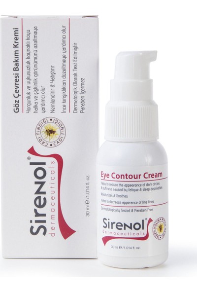 Sirenol Cadı Fındığı Göz Çevresi Bakım Kremi