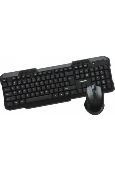 Concord C-60 Kablosuz Q Klavye Mouse Set Concord C-60 Kablosuz Q Klavye Mouse Set