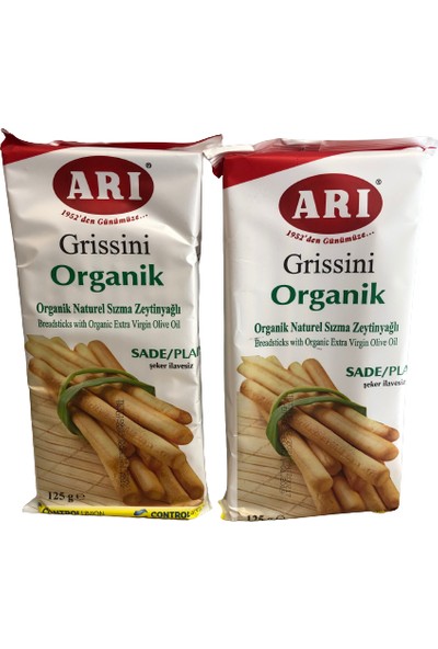 Arı Naturel Sızma Zeytinyağlı Grisini 125 gr