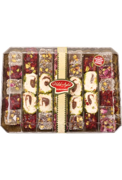 Haluk Aydın Kuruyemiş Gurme Karışık Lokum 600 gr Haluk Aydın Kuruyemiş Gurme Karışık Lokum 600 gr
