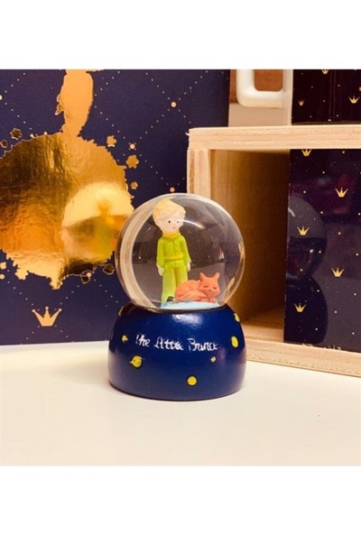 Star Global Mini Boy Küçük Prens Kar Küresi Işıklı 6.5 cm Star Global Mini Boy Küçük Prens Kar Küresi Işıklı 6.5 cm