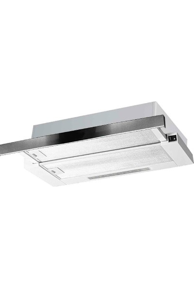 Alpina Plus Sürgülü Çift Filtreli 220 W Aspiratör Inox Alpina Plus Sürgülü Çift Filtreli 220 W Aspiratör Inox