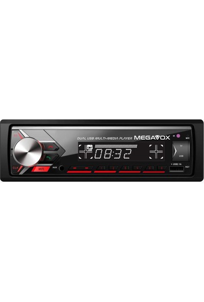 Megavox Oto Teyp Bluetooth 2USB Hızlı şarj Sd Aux / Mgx 452 Megavox Oto Teyp Bluetooth 2USB Hızlı şarj Sd Aux / Mgx 452
