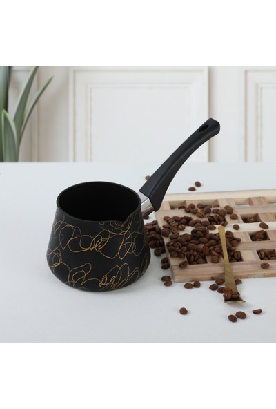 Polo Elegance Granit Cezve & Sütlük 6 Kişilik 550 ml Polo Elegance Granit Cezve & Sütlük 6 Kişilik 550 ml