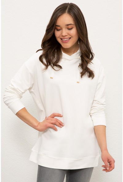 U.S. Polo Assn. Beyaz Sweat Shırt 50233390-VR019