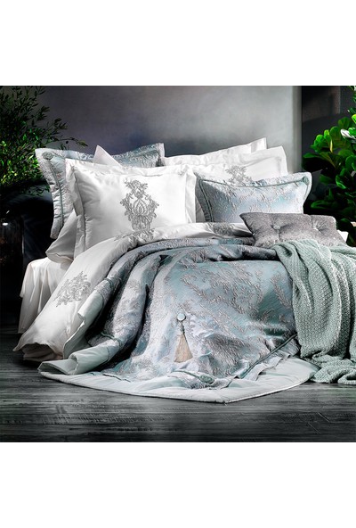 Zebra Casa Meghan Aqua Trikolu Çeyiz Seti