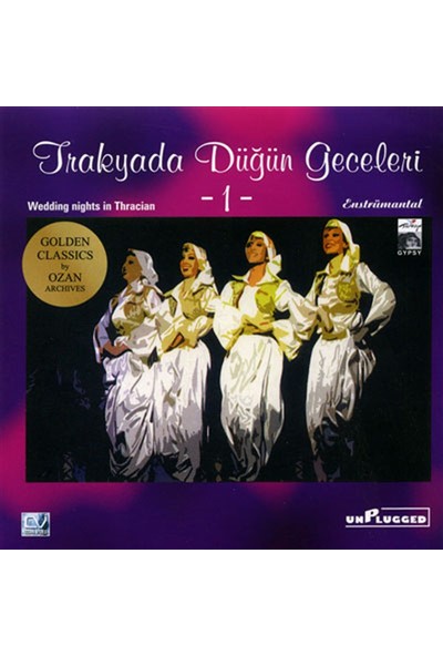 Trakyada Düğün Geceleri 1-Golden Classics - CD Trakyada Düğün Geceleri 1-Golden Classics - CD