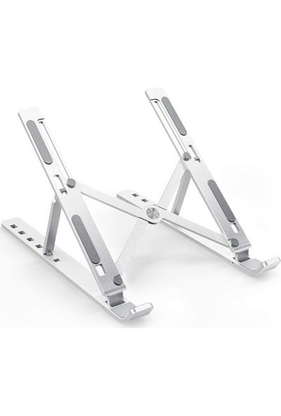 Asfal Alüminyum Notebook/laptop Tablet Standı 6 Kademeli Metal Asfal Alüminyum Notebook/laptop Tablet Standı 6 Kademeli Metal