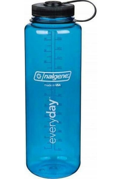 Nalgene 48OZ Wm Slate Blue / Black Cap Tritan Suluk Nalgene 48OZ Wm Slate Blue / Black Cap Tritan Suluk