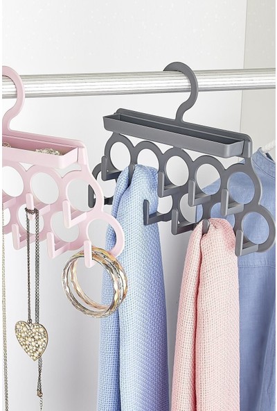 Arrita Home 2 Adet Dolap Içi Organizer Düzenleyici Takı Askılığı Küpe Kolye Aksesuar Düzenleyici