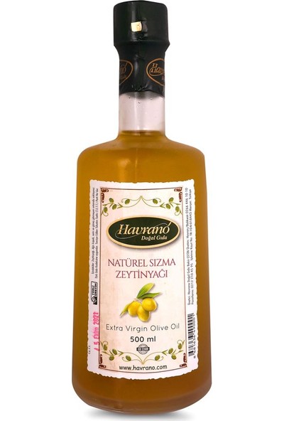Havrano Zeytinyağı 500 ml