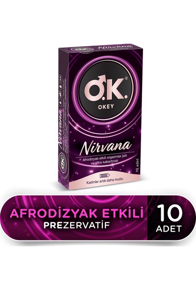 Okey Nirvana 10'lu Prezervatif Okey Nirvana 10'lu Prezervatif