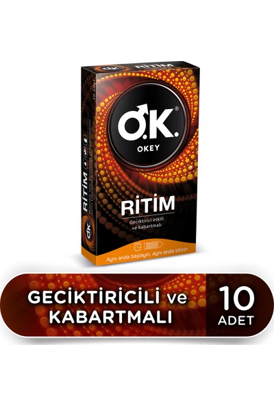 Okey Ritim Prezervatif 10'lu Okey Ritim Prezervatif 10'lu