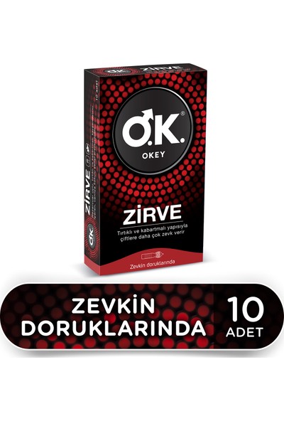 Okey Zirve Prezervatif 10'lu
