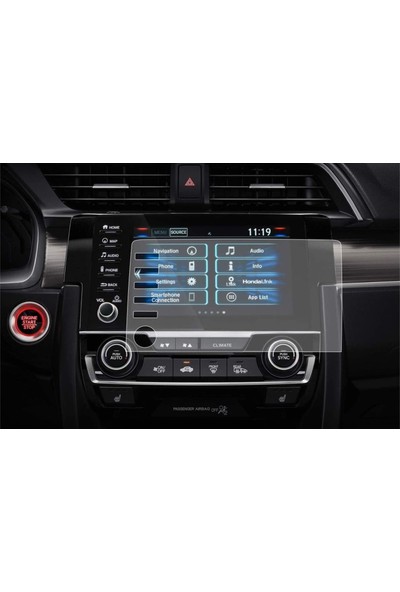 Mrtglass Honda Civic Fc5 Makyajlı Kasa Multimedya Temperli Cam Ekran Koruyucu Mrtglass Honda Civic Fc5 Makyajlı Kasa Multimedya Temperli Cam Ekran Koruyucu