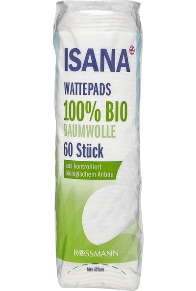 Isana Organik Disk Pamuk 60'lı Isana Organik Disk Pamuk 60'lı