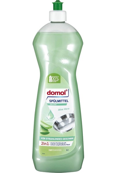 Domol Bulaşık Deterjanı Balsam Aloe Vera 1 lt