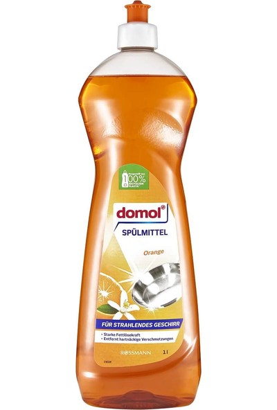 Domol Bulaşık Deterjanı Portakallı 1 lt