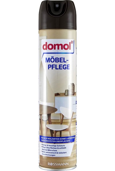 Domol Mobilya Temizlik ve Bakım Spreyi 400ml Domol Mobilya Temizlik ve Bakım Spreyi 400ml