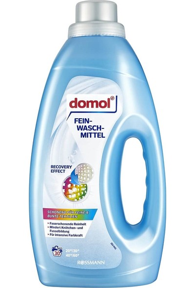 Domol Çamaşır Makinesi Deterjanı Sıvı 1500 ml Narın 30Y Domol Çamaşır Makinesi Deterjanı Sıvı 1500 ml Narın 30Y
