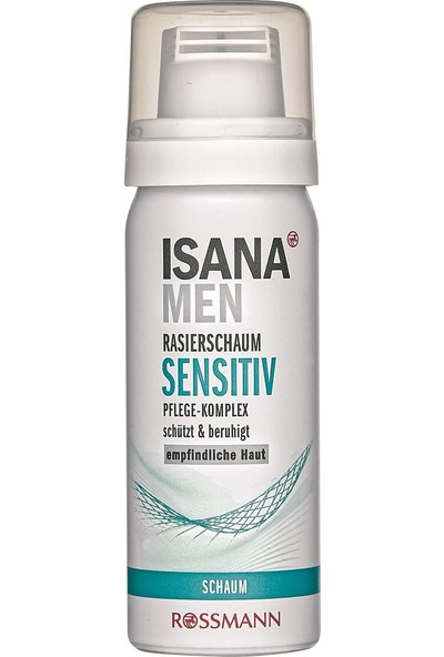 Isana Men Tıraş Köpüğü Hassas Seyahat Boyu 50 ml Isana Men Tıraş Köpüğü Hassas Seyahat Boyu 50 ml