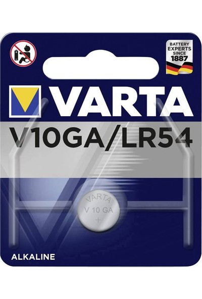 Varta Lityum Profesyonel Düğme Pil 10 V Ga LR54 10 Lu Varta Lityum Profesyonel Düğme Pil 10 V Ga LR54 10 Lu