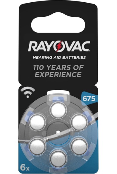 Rayovac 675 Kulaklık Pili 10 Paket