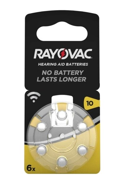 Rayovac 10 Kulaklık Pili 10 Paket