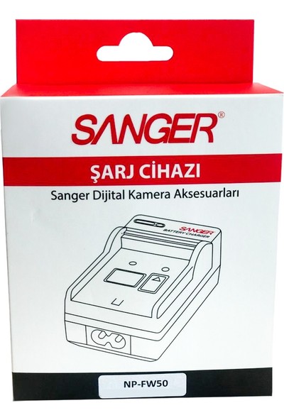 Sanger Sony NP-FW50 Batarya Uyumlu Şarj Cihazı Sanger Sony NP-FW50 Batarya Uyumlu Şarj Cihazı