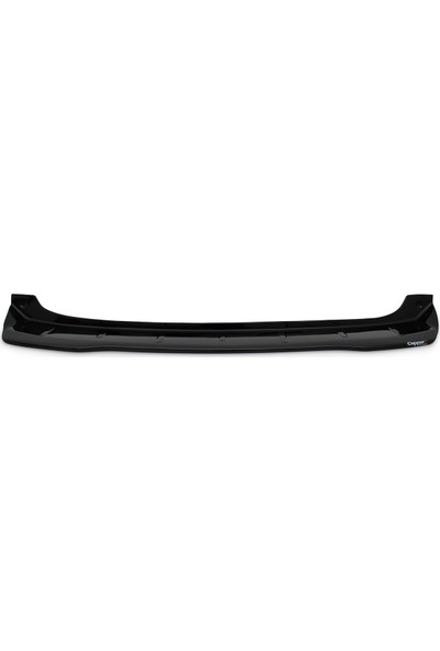 Cappafe Ford Courier Arka Tampon Eşiği Koruma Akrilik Abs Parlak Siyah 2014-> Cappafe Ford Courier Arka Tampon Eşiği Koruma Akrilik Abs Parlak Siyah 2014->