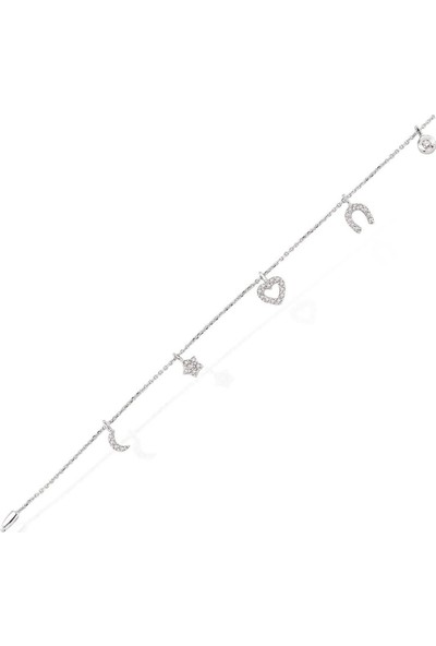 Emel Pırlanta 0.34 ct Pırlanta Şans Bilekliği Emel Pırlanta 0.34 ct Pırlanta Şans Bilekliği