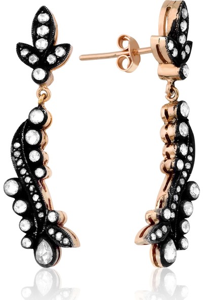 Emel Pırlanta 0.91 ct Elmas Küpe Emel Pırlanta 0.91 ct Elmas Küpe