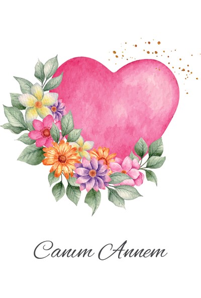 Özgür Anneler Günü Tebrik Kartı