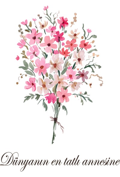 Özgür Anneler Günü Tebrik Kartı